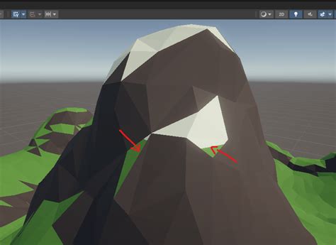 coloring the whole low poly faces with shader graph unity r unity3d