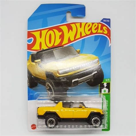 Jual Hot Wheels Gmc Hummer Ev Hw Green Speed 130 Shopee Indonesia