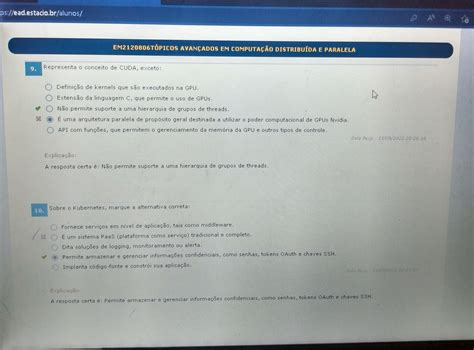 ComputaÇÃo Distribuida E Paralela Computação Paralela