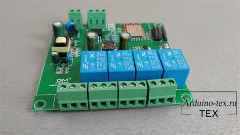 Обзор платы ESP F Relay X