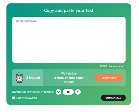 11 Best Free Text Summarizing Services For Researchers Writers And Bloggers