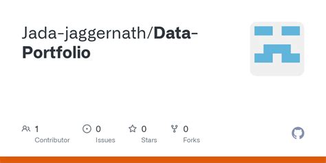 Github Jada Jaggernath Data Portfolio