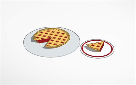 3d Design Cherry Pie Tinkercad