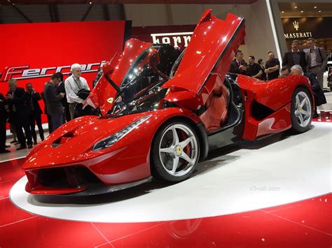 2013 Ferrari Laferrari 法拉利laferrari红色超级跑车高清壁纸9 1024x768 壁纸下载 2013