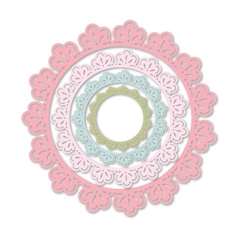 Nested Spring Doily Rings 6d 1262556