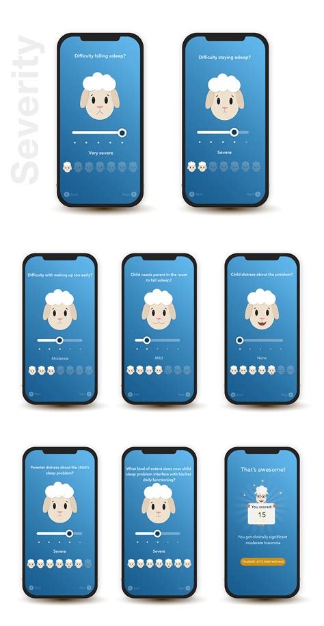 Sleeping Solution Ios App And Landing Page Design Ui Ux On Behance