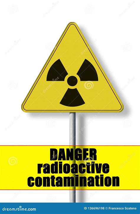 Danger Of Radioactive Contamination From Gas Radon Concept Image Stock Photo Image Of