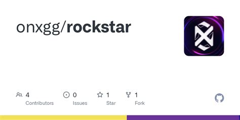 Github Onxgg Rockstar