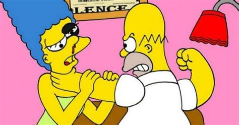 Mirá La Campaña Contra La Violencia Que Muestra A Marge Simpson