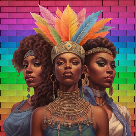 African American Lgbtq Pride Digital Art Print Ai Digital Etsy