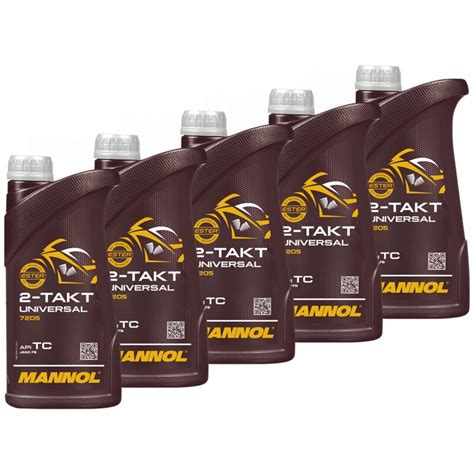 MANNOL Motoröl 2 Takt Universal API TC 5 X 1 Liter online im MVH Shop