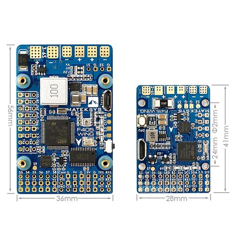 Matek Системы F411 Wing новый Stm32f411 Контроллер полета Встроенное