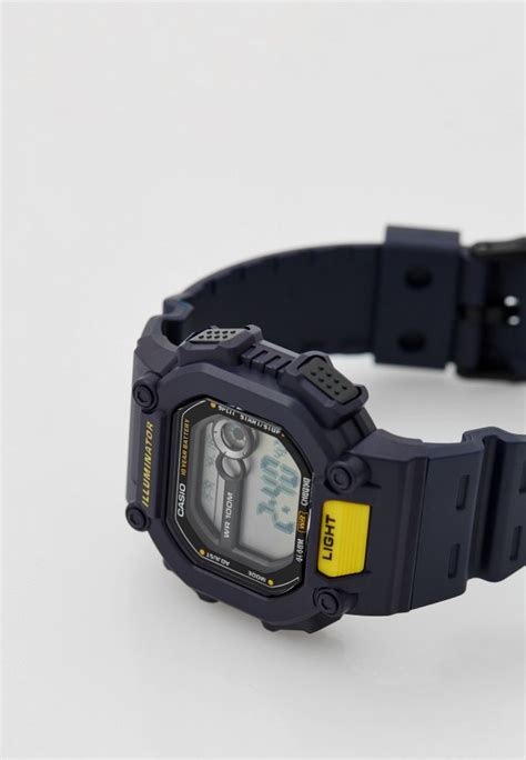 Часы Casio W 737h 2a цвет синий Rtladf309901 — купить в интернет магазине Lamoda