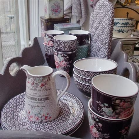 Danish Princess Home: Фиолетовая коллекция от Greengate | Посуда ...