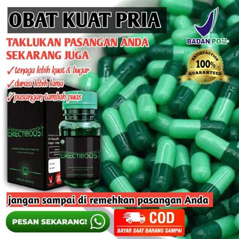 W04 Bpom Obat Pembesar Kelamin Penis Panjang Super Keras Kuat Pria Sex