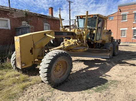 1999 Caterpillar 160h Vhp Motor Grader Ripper For Sale 23 000 Hours
