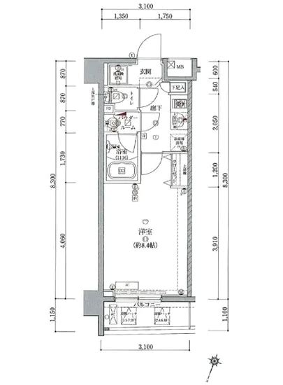 アルテシモルーナ 2階│仲介手数料無料 キャッシュバック 高級賃貸バイブル
