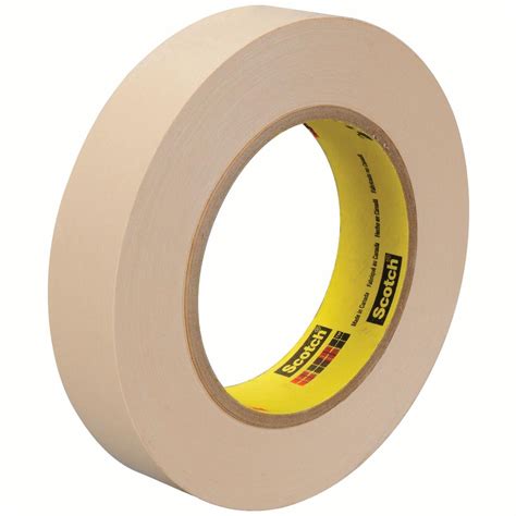 Scotch 3M 250 Flatback Tape 5 9 Mil 1 X 60 Yds Tan 6 Case T9452506PK