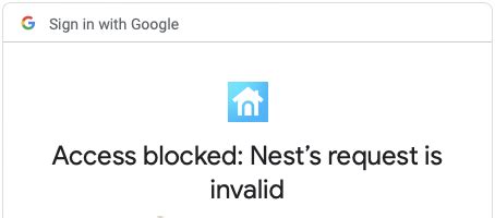 Link To Authorize Google Account Leads To An Error Issue IMicknl Ha Nest Protect GitHub