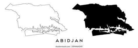 1,762 Map Abidjan Images, Stock Photos, and Vectors | Shutterstock