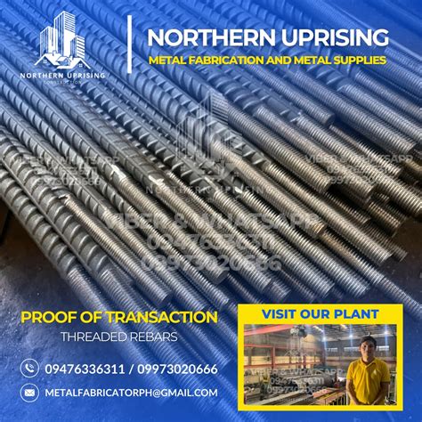 Threaded Rebar Threaded Kabilya Anchor Bolt Threaded Deform Bar