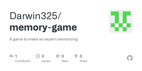 GitHub Darwin Memory Game A Game To Make An Expert Memorizing