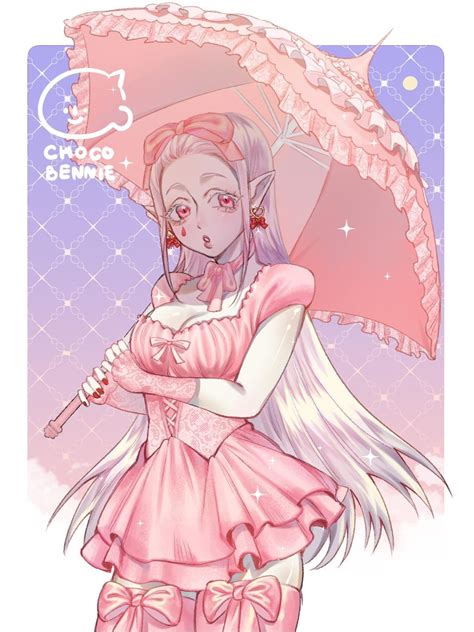 Commission Vampire Girl By Chocobennie On Deviantart