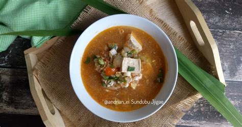Resep Sundubu Jjigae Sup Tahu Pedas Ala Korea Oleh Bunda Ei Cookpad