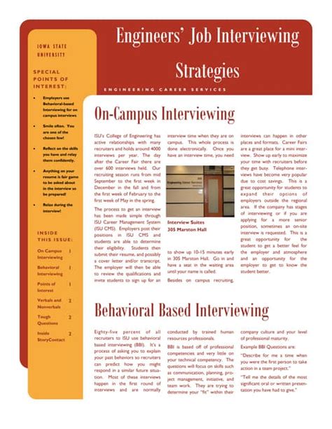 Job Interview Strategies Pdf