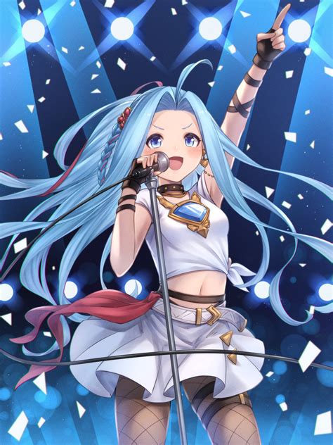 Lyria Granblue Fantasy Drawn By Umiboozu Uminoyoukai Danbooru