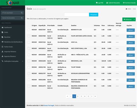 Logistics Management · Gabriel Massadas Portfolio