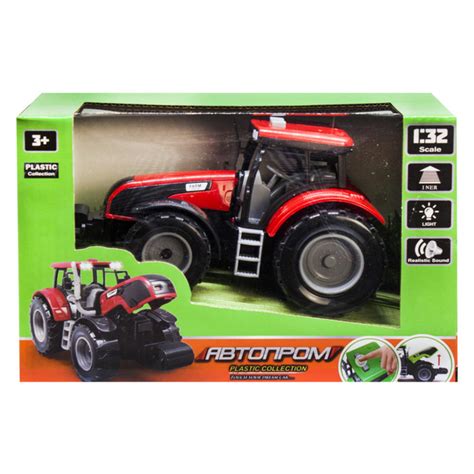 Игрушка трактор АВТОПРОМ 7923 инерционный (Red) – низкие цены, кредит ...