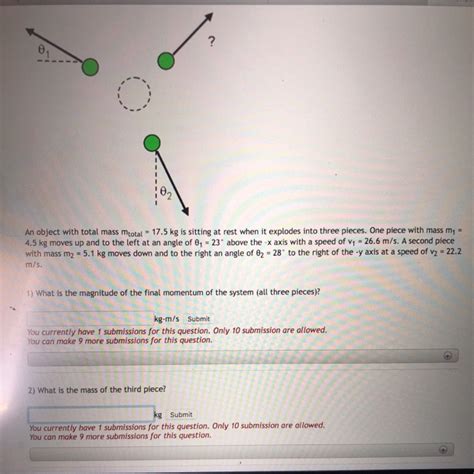 solved an object with total mass mtotal 17 5 kg is sitting