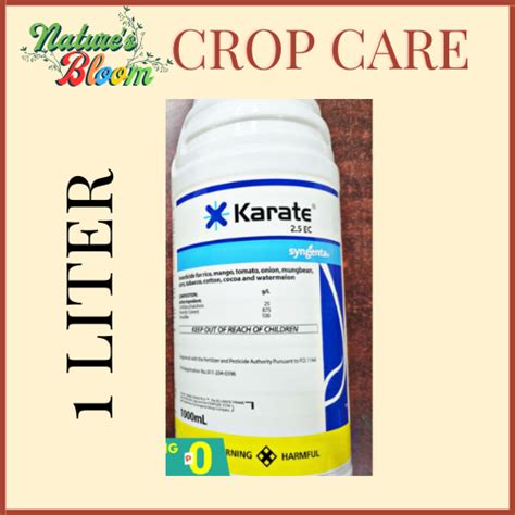 Karate 2 5 Ec Lambda Insecticide 1000ml Lazada Ph