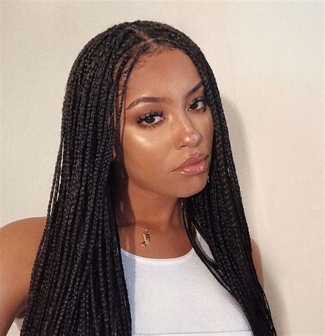 Natural Braided Hairstyles Box Braids Hairstyles For Black Women