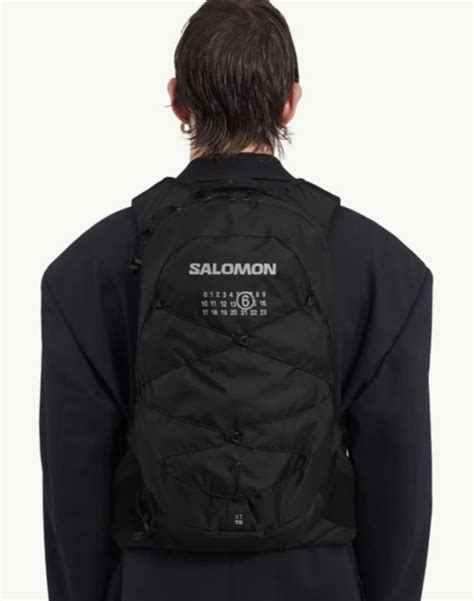 살로몬 X 마르지엘라 Xt 15 백팩 블랙 후루츠패밀리