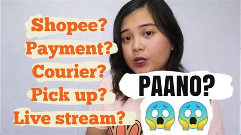 Paano Maging Seller Sa Shopee Payment Pick Up Live Stream Jezra Youtube