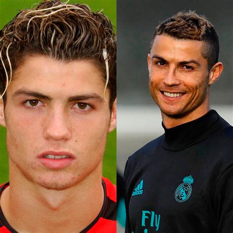 Ronaldo Antes Y Despues Cristiano Ronaldo Antes Y Después De Ser