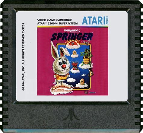 The Atari 5200 Label Thread Atari 5200 Atariage Forums
