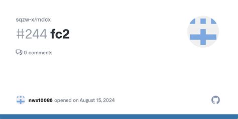 Fc2 · Issue 244 · Sqzw Xmdcx · Github