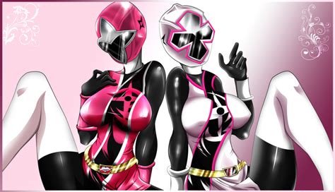 Rule 34 2girls Alluring Belt Breasts Hayley Foster Power Rangers