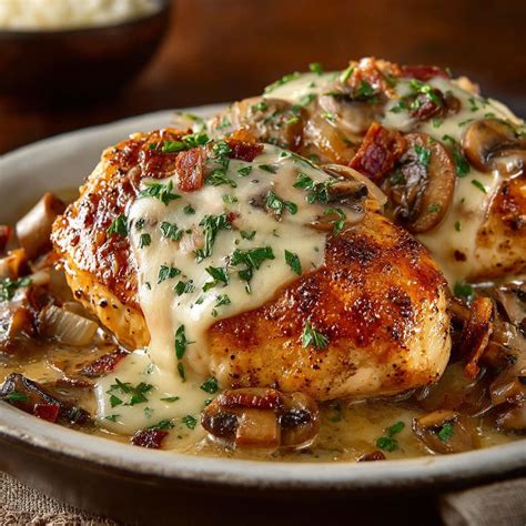 Texas Roadhouse Smothered Chicken With Mushroom Gravy Cookrisp