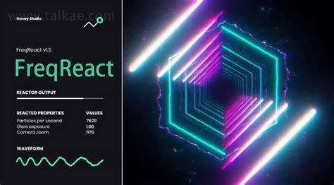 Ae脚本 Freqreact V157 Win 音乐律动节奏可视化bpm视觉效果 韬客ae