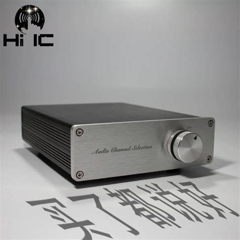 3 Input 1 Output 1 Input 3 Output Lossless Audio Signal Switcher Switch Selector Hifi Audio