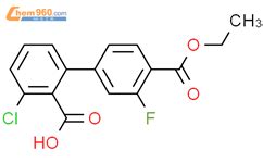 2 Chloro 6 4 Ethoxycarbonyl 3 Fluorophenyl Benzoic Acid 1261917 17 2