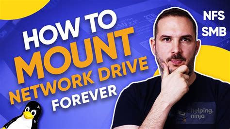 How To Permanently Mount Network Drive In Linux The Proper Way Youtube