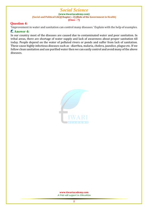 NCERT Solutions For Class Social Science Civics Chapter In PDF