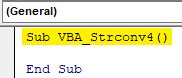VBA StrConv How To Use Excel VBA StrConv Function