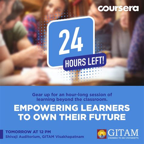 Gitam Coursera Courseraforgitam Gitamxcoursera Futureofwork Placements Admissions Gitam