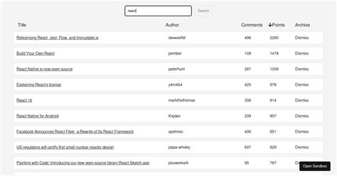 Road To React Codesandbox